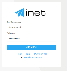 Muistutus: Vanha telian pp.inet.fi sähköposti loppuu tässä kuussa ...