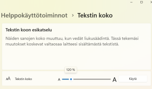 Windows 11 asetukset heikkonäköiselle – Napalmi IT-palvelut
