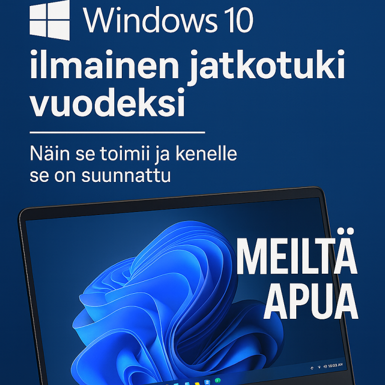 Windows 10:n ilmainen jatkotuki vuodeksi – näin se toimii ja kenelle se on suunnattu – Napalmi ...